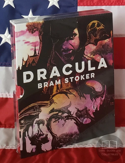 NUEVO SELLADO DRÁCULA Bram Stoker Tapa Rígida De Lujo Estuche Ilustrado Ed Vampiro EUR 33,20 ...