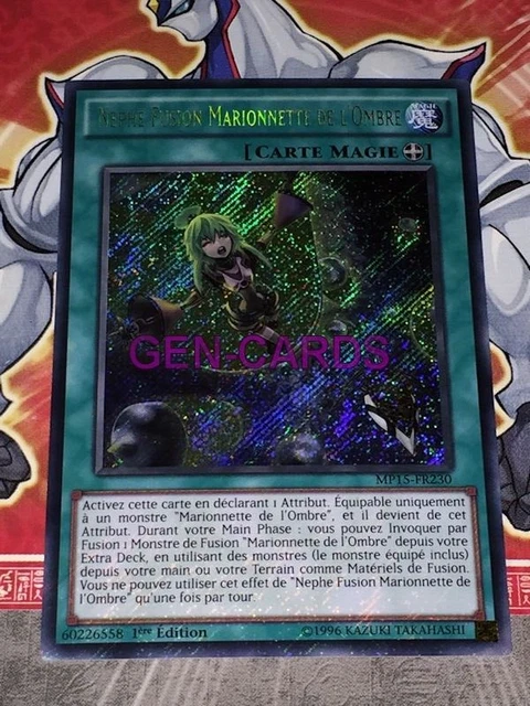 CARTE YU GI OH NEPHE FUSION MARIONNETTE DE L'OMBRE MP15-FR230 EUR 8,00 - PicClick FR