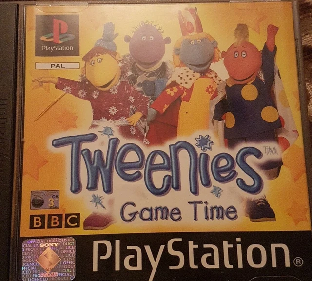 TWEENIES - THE GAME SONY PLAYSTATION 1 (PS1) & MANUAL. Slight Crack on ...