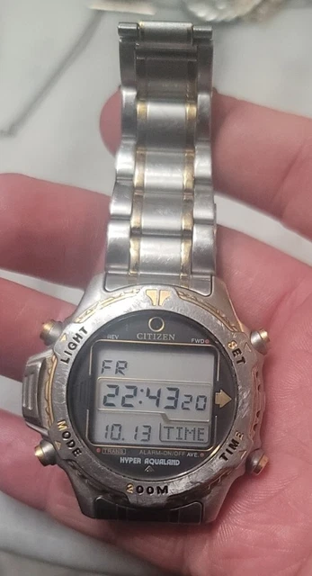 OROLOGIO VINTAGE CITIZEN Promaster Hyper Aqualand! D208-089839 ...