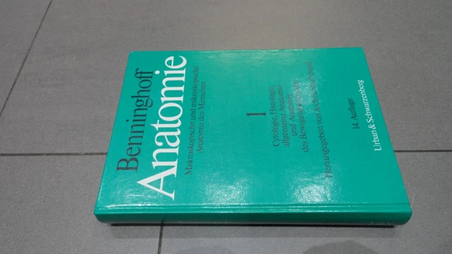 BENNINGHOFF &ANATOMIE& BAND 1, 14. Auflage von 1985 EUR 1,00 - PicClick DE
