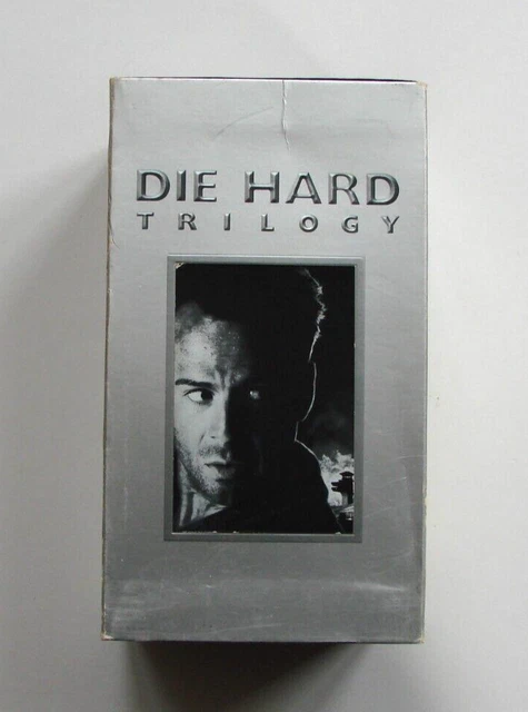 DIE HARD TRILOGY VHS Movie Box Set Bruce Willis Samuel L Jackson ...