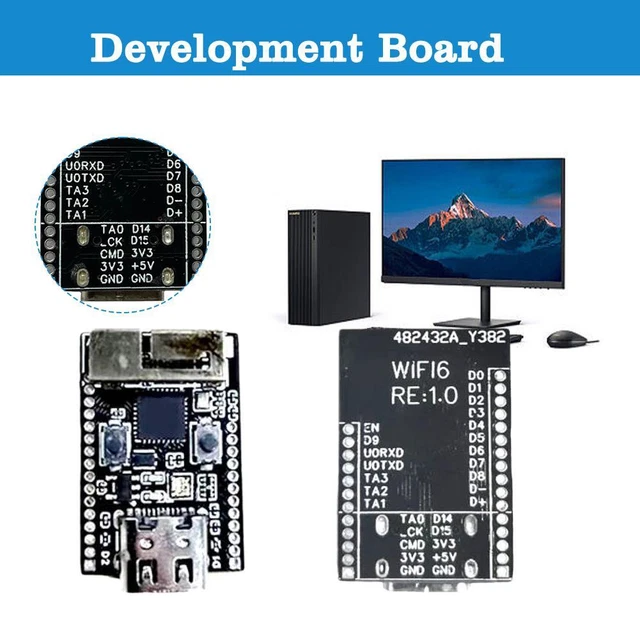 For Esp32 Wroom 32 Usb Type C Development Board Dual Core Wifi £6 42