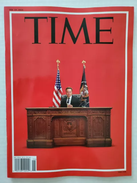 TIME MAGAZINE FEB 24, 2025 Elon Musk Cover £16.62 - PicClick UK TIME MAGAZINE FEB 24, 2025 Elon Musk Cover £16.62 - PicClick UK