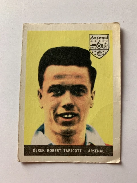 CARTE A & B.c. Soccer N°20 - Arsenal Derek Robert Tapscott EUR 4,99 ...