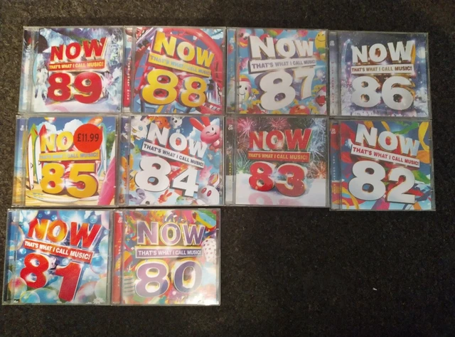 NOW THATS WHAT i call music 80-89 £6.50 - PicClick UK
