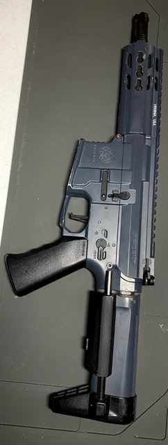 KRYTAC FULL METAL Trident PDW Airsoft AEG Rifle M4 (Color: Combat Grey ...