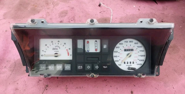 FIESTA MK2 XR2 Xr2/2 Instrument Cluster Dashboard, White Dials, Led ...
