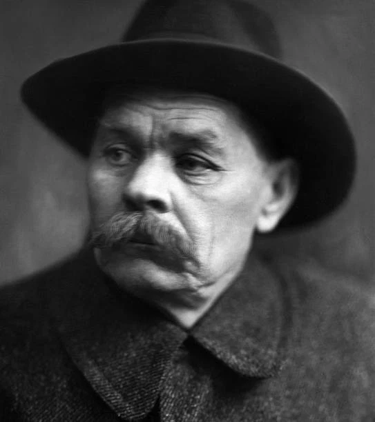 FAMOUS RUSSIAN WRITER Poet & Activist Maxim Gorky c1920 1 Old Photo EUR ...