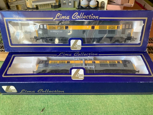 SPUR O LIMA L204637 2x 31 BR Dutch Livery Loco's 31107 & 31106 Langdale ...