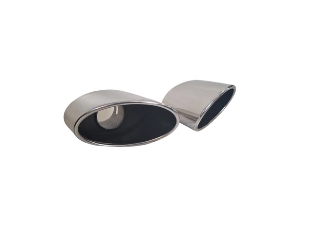 2X EXHAUST TIPS For Audi RS3 RS4 RS5 RS6 Large Oval 180X112Mm £171.16 ...
