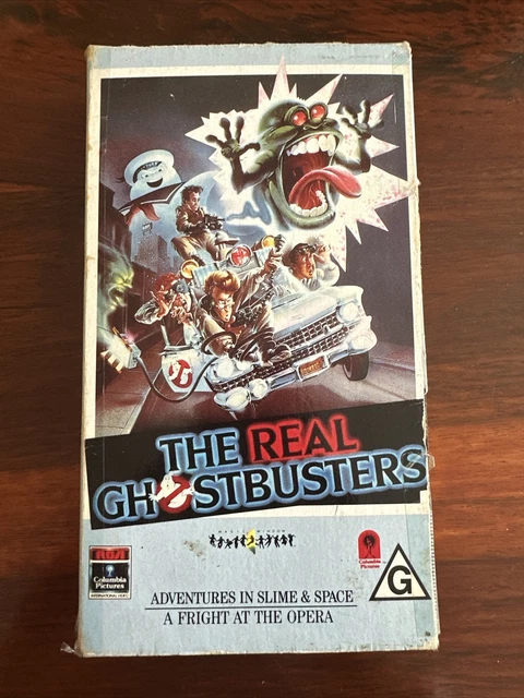 THE REAL GHOSTBUSTERS VHS 1986 Animation 80s Classic Cartoon 1980s ...