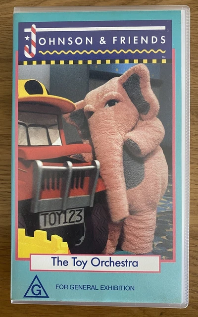 JOHNSON & FRIENDS VHS The Toy Orchestra Video 1995 Childrens TESTED ...