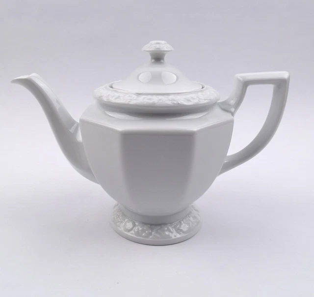 ROSENTHAL MARIA WEISS Teekanne 1250 ml Porzellan Classic zeitloser ...