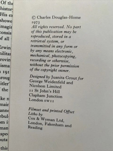 ERWIN ROMMEL NAZI General Of The Third Reich 2nd World War £15.10 ...