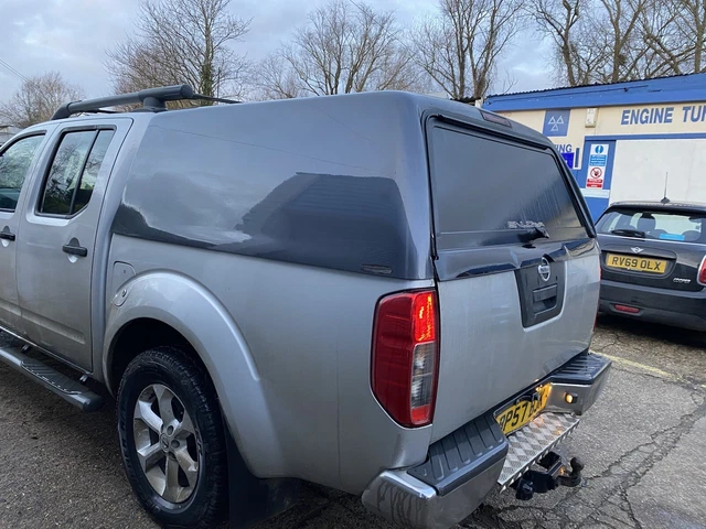 NISSAN NAVARA D40 2006-2015 DOUBLE CAB HARDTOP CANOPY Grey £480.00 ...