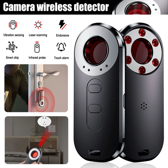 PROTECT PRIVACY WIRELESS RF Anti-spy mini Camera Signal Monitor ...