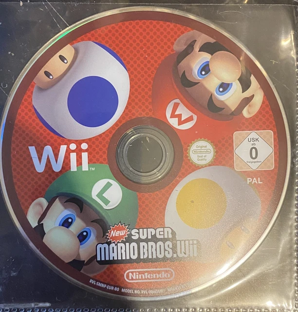NEW SUPER MARIO Bros. (Nintendo Wii, 2009) - Disc Only £12.99 - PicClick UK
