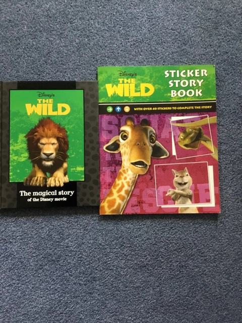 DISNEY’S THE WILD Storybook And Sticker Books £5.00 - PicClick UK
