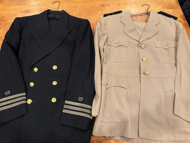 NAMED WWII/COLD WAR US Navy Uniform Grouping £143.30 - PicClick UK