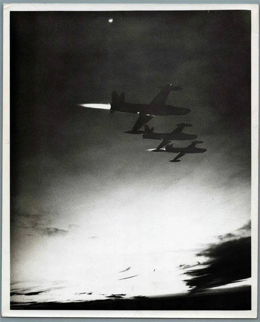 LOCKHEED F-94 STARFIRE Formation Large Vintage Original Manufacturers ...