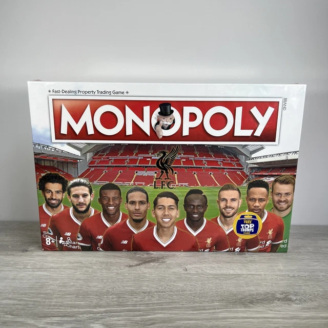 MONOPOLY LIVERPOOL FC Edition By Winning Moves Brand New & Sealed 2021 ...