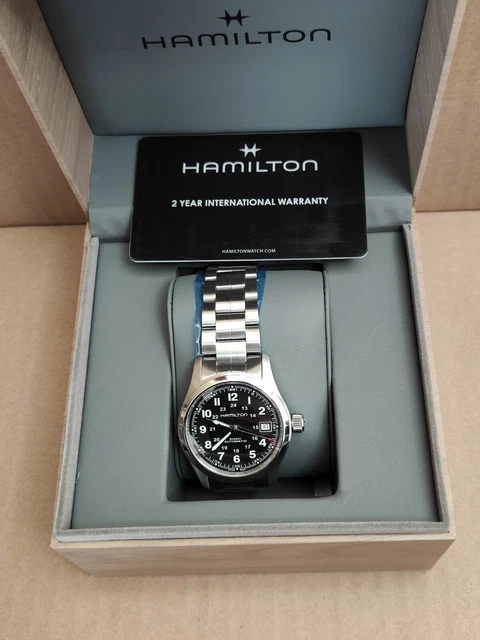 HAMILTON KHAKI FIELD Automatic 38mm Ref. H70455133 NUOVO EUR 639,00 ...