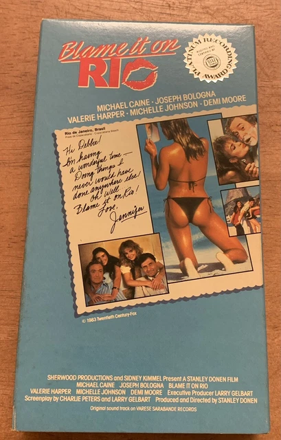 BLAME IT ON Rio VHS 1984 Michael Caine Demi Moore £14.16 - PicClick UK