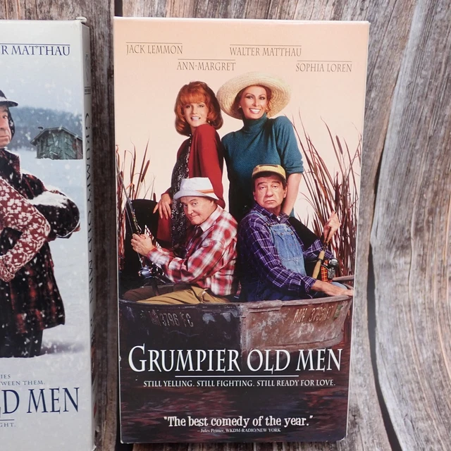 GRUMPY OLD MEN / Grumpier Old Men VHS Lot Tested Jack Lemmon Walter ...
