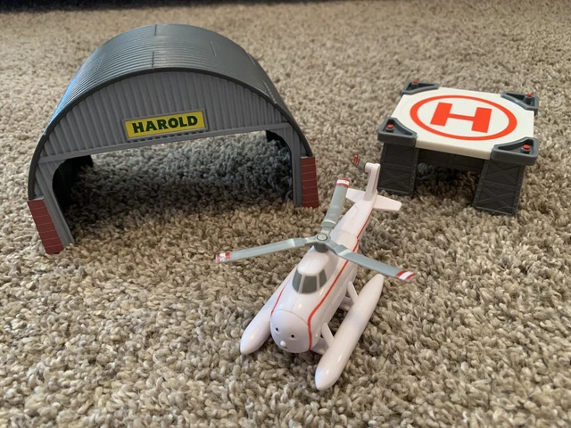 THOMAS & FRIENDS TrackMaster Harold at the Hanger HiT Toy Company £11. ...