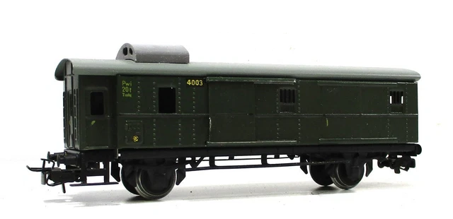 SPUR H0 1/87 Märklin 4003 Gepäckwagen Packwagen 3294 Pwi 20t aus Blech (1990B) E EUR 10,99 ...