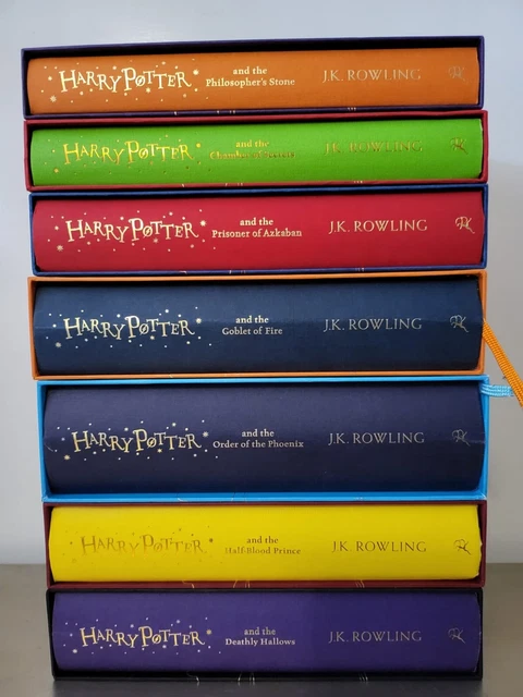 HARRY POTTER GIFT Edition Books 1-7 Hardcover Slipcase Set 2015-2017 ...