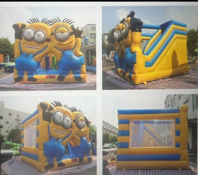 MINIONS JUMPING CASTLE with blower $2,000.00 - PicClick AU