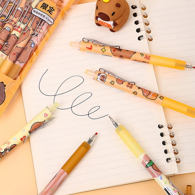 6PCS DESSIN ANIMÉ capybara gel stylo -* EUR 4,87 - PicClick FR