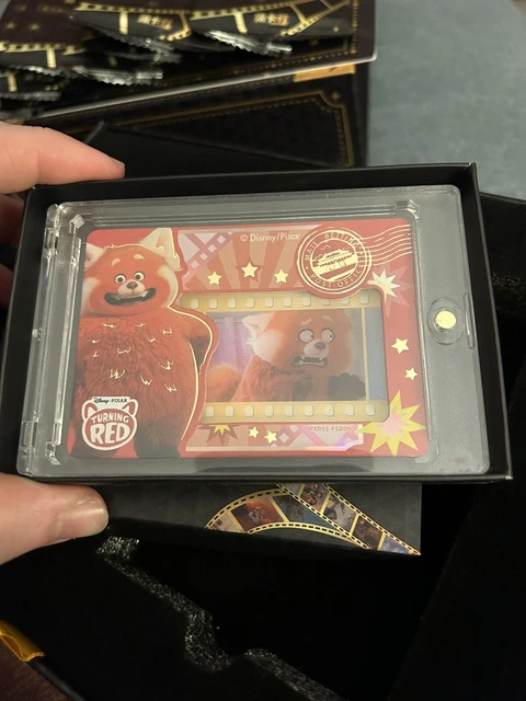 DISNEY TURNING RED Pixar 37th Anniversary Film Card £94.03 - PicClick UK