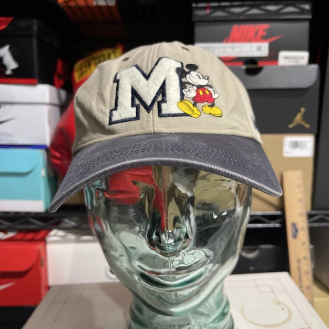 GOOFYS HAT CO Mickey Mouse Cap Hat Disneyland Adjustable Tan Dad ...