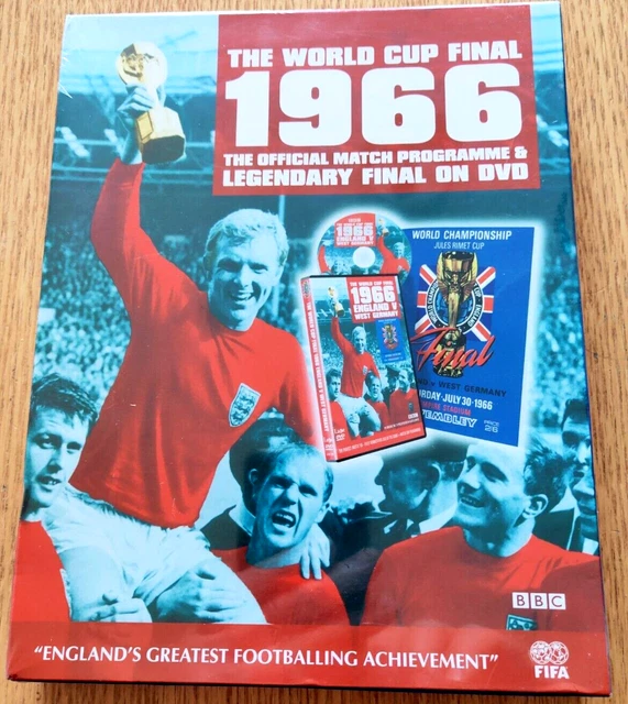 WORLD CUP FINAL DVD - 1966 The Official Match Programme & Legendary ...