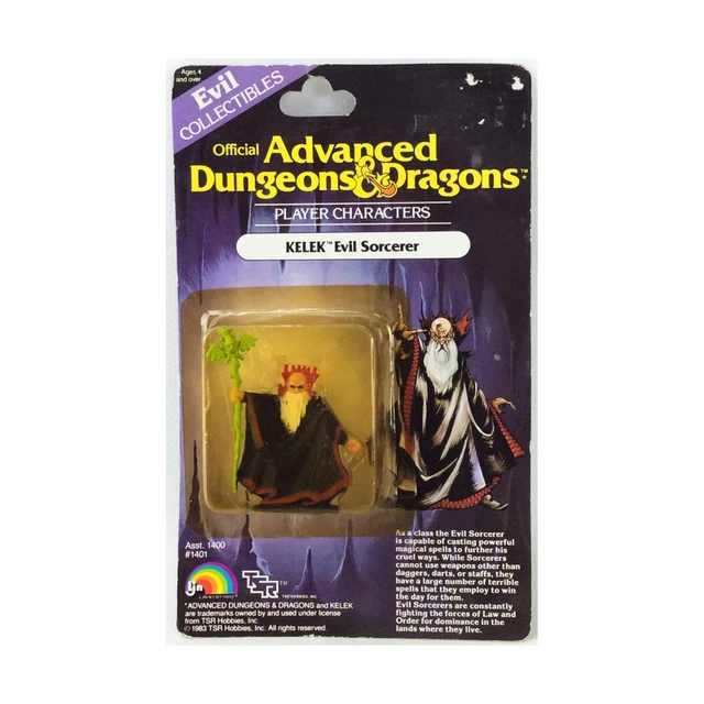 FIGURA DE ACCIÓN LJN Kelek - Hechicero Malvado VG/Mint EUR 87,45 - PicClick ES