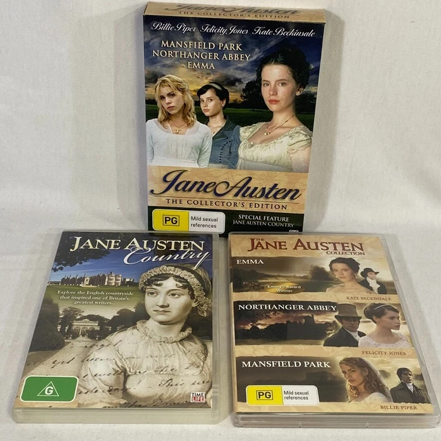 JANE AUSTEN COLLECTOR'S Edition DVD PAL Region 4 AU/NZ Free Postage $19 ...