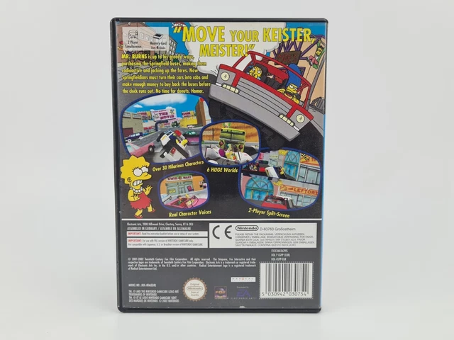 **EXTREMELY RARE** THE Simpsons: Road Rage Nintendo GameCube EUR 57,04 ...