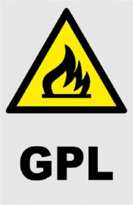 CARTELLO SEGNALETICO - PERICOLO GPL - segnaletica segnale EUR 1,99 ...