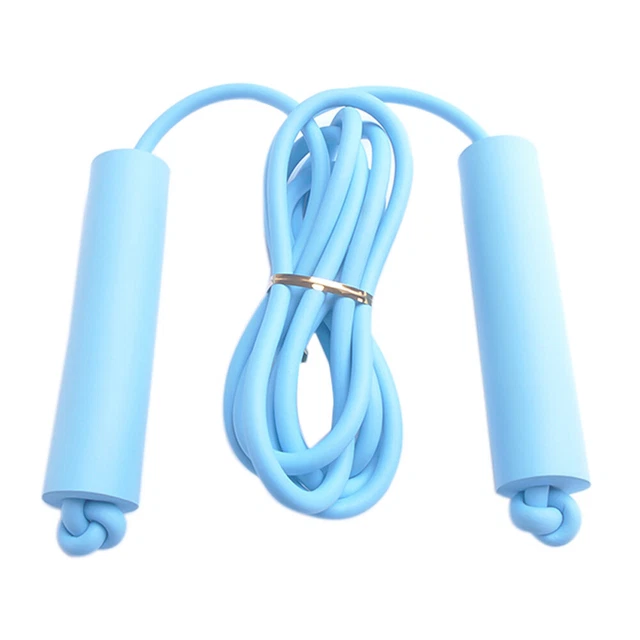 SKY-BLUE JUMP ROPE for Fitness Exercise Handle Skipping £9.69 - PicClick UK