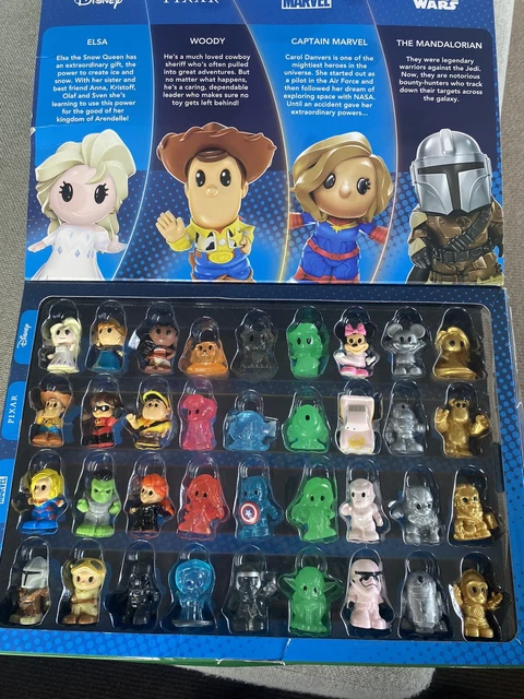 WOOLWORTHS DISNEY, PIXAR, Marvel, Star Wars Ooshies Full Set Plus ...