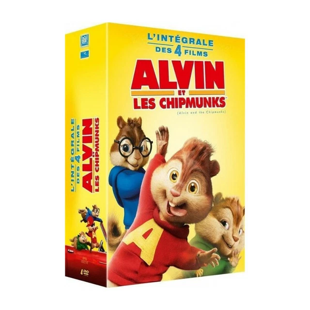 ALVIN AND THE Chipmunks The Complete Collection of 4 Films DVD BOXSET ...