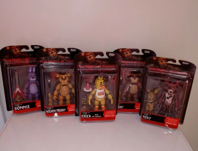 FNAF FIVE NIGHTS At Freddy's Series 1 Set Of 5 Action Figures Fnaf ...