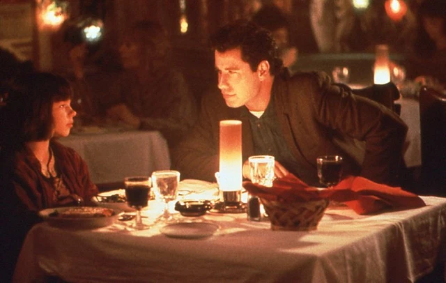 DIAPOSITIVE DE PRESSE Slide John Travolta Ellie Raab "Eyes Of An Angel ...