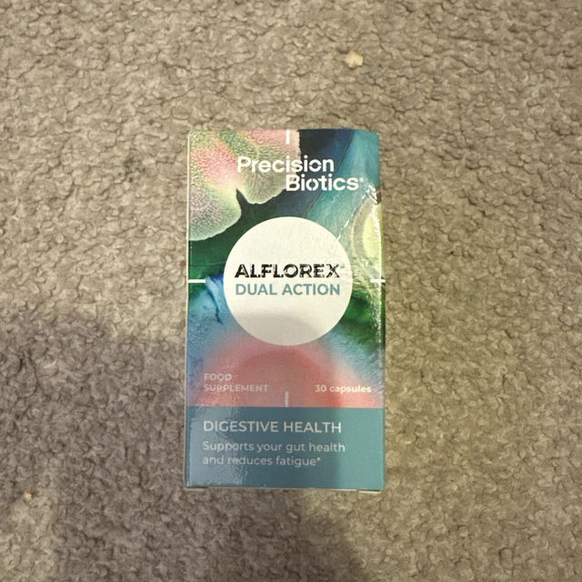 PRECISION BIOTICS ALFLOREX Dual Action Food Supplement 30 capsules £16.12 - PicClick UK
