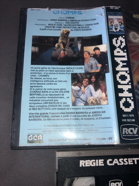 RARE 1986 VHS Video Cassette K7 CHOMPS RCV Orion Comedy Comedy Don ...