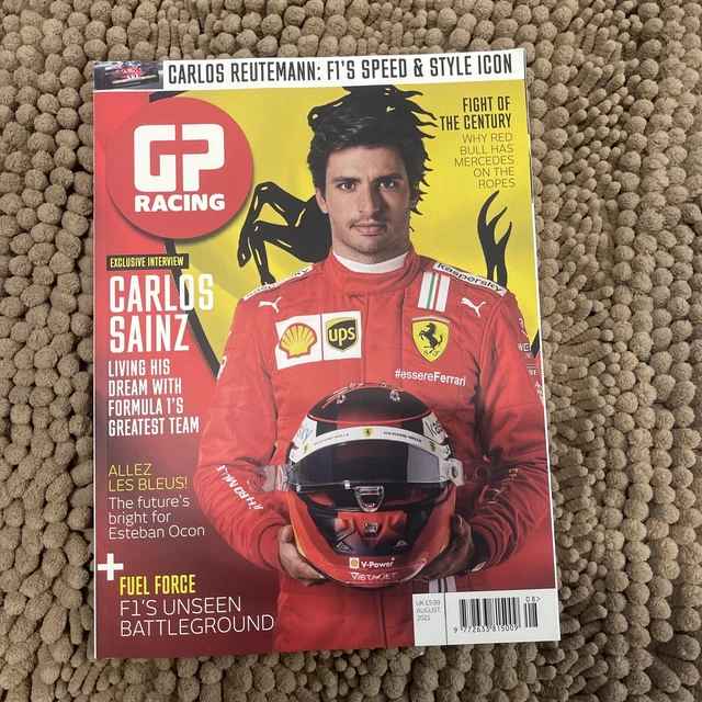 GP F1 RACING magazine Aug 2021Carlos Sainz Living his dream with F1s ...