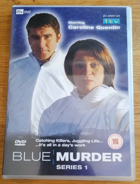 DVD - BLUE Murder Complete Series 1 TV Series 1 Caroline Quentin ITV ...